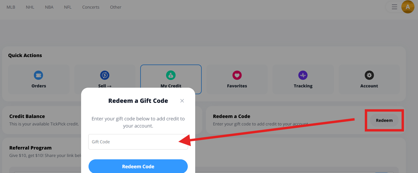 What is the gift card purchase and redemption process? – TickPick FAQ