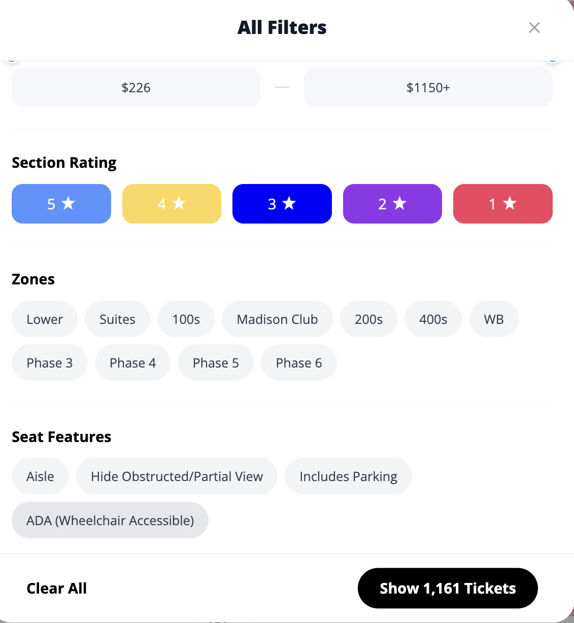 What is “ADA” seating? – TickPick FAQ